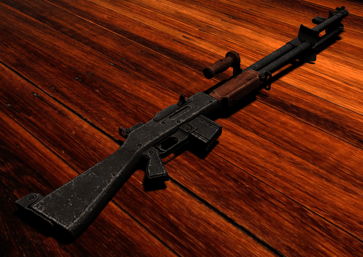 Light machine gun fallout new vegas