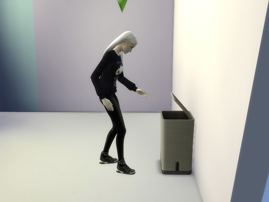 Sims 4 trash can nanocan