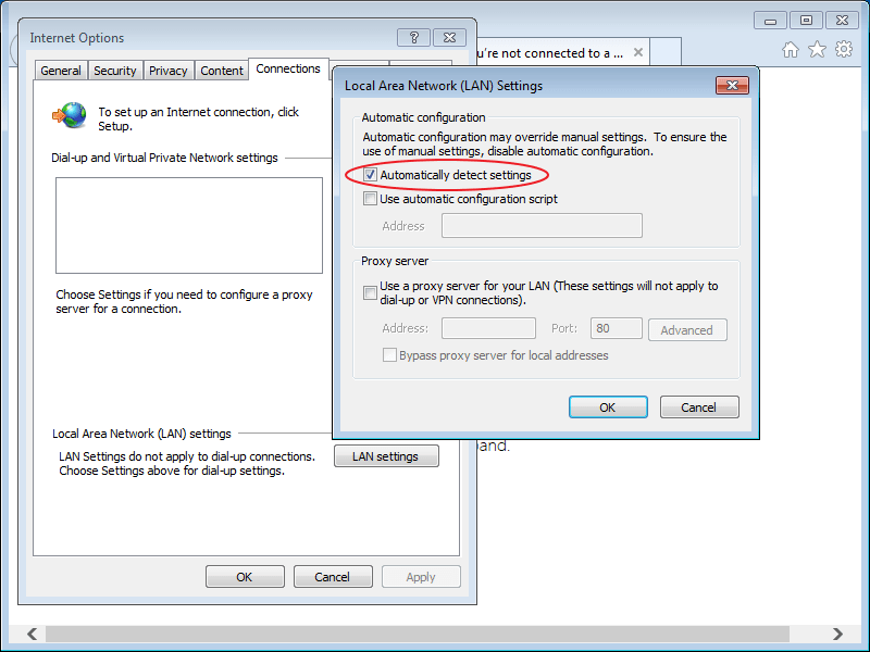 Open pac file