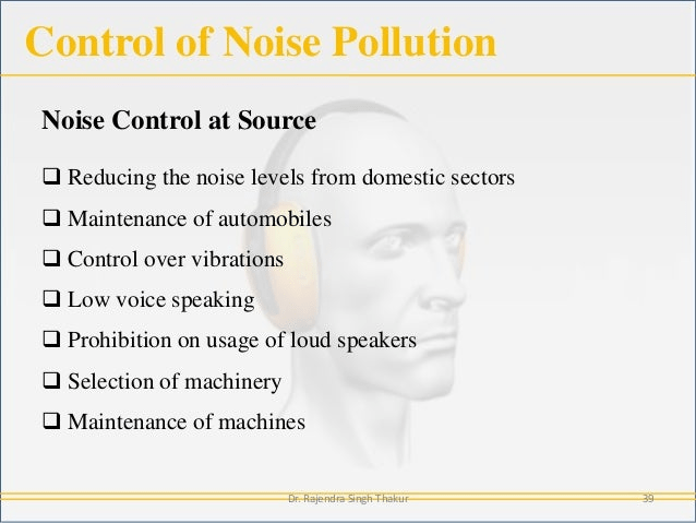 noise pollution control