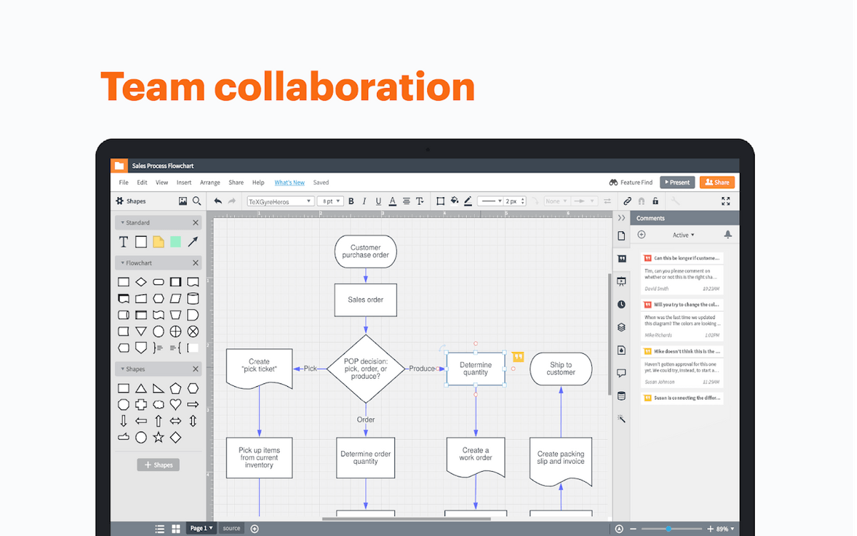 How to download diagram from lucidchart