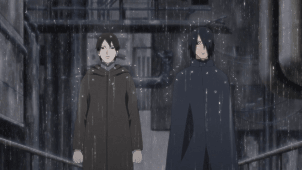 The village hidden in the rain