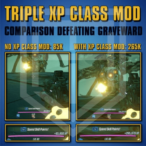 Borderlands 2 modded class mods