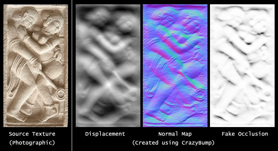 Normal vs bump map