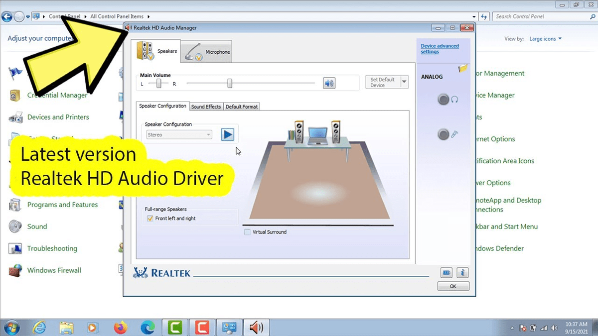 Windows 10 realtek audio driver not installing