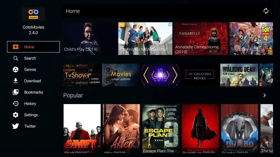 Coto movies apk download for android
