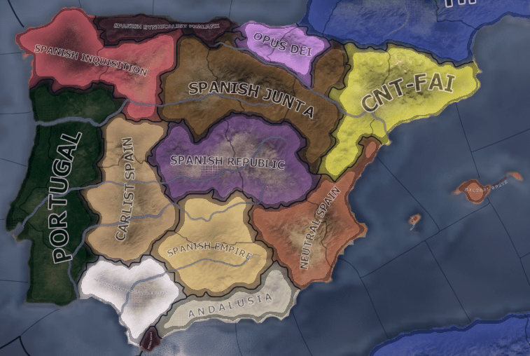 Spanish civil war hoi4