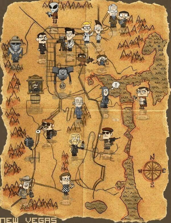 Fallout New Vegas Map Pdf Van Nuys Map, Los Angeles, CA FILES PDF