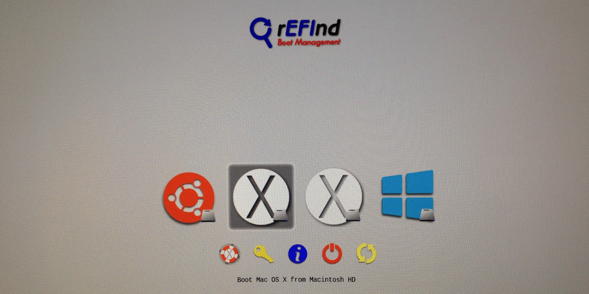 The refind boot manager getting refind