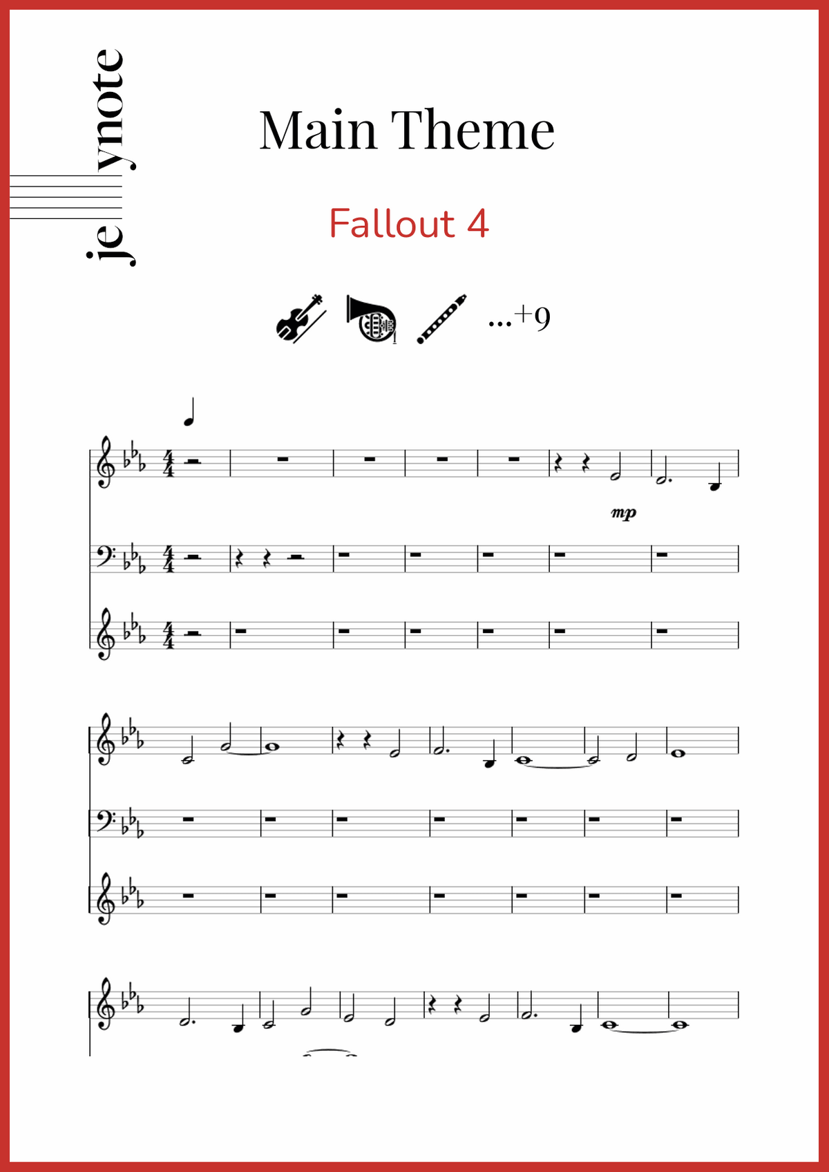 Fallout 4 main theme