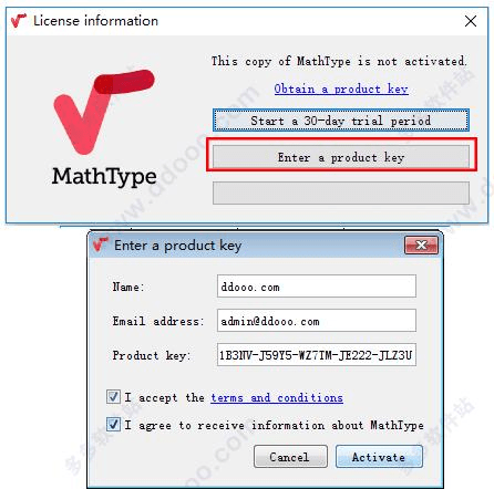 Mathtype 7 product keys free