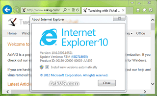 Internet explorer 10 download for windows xp