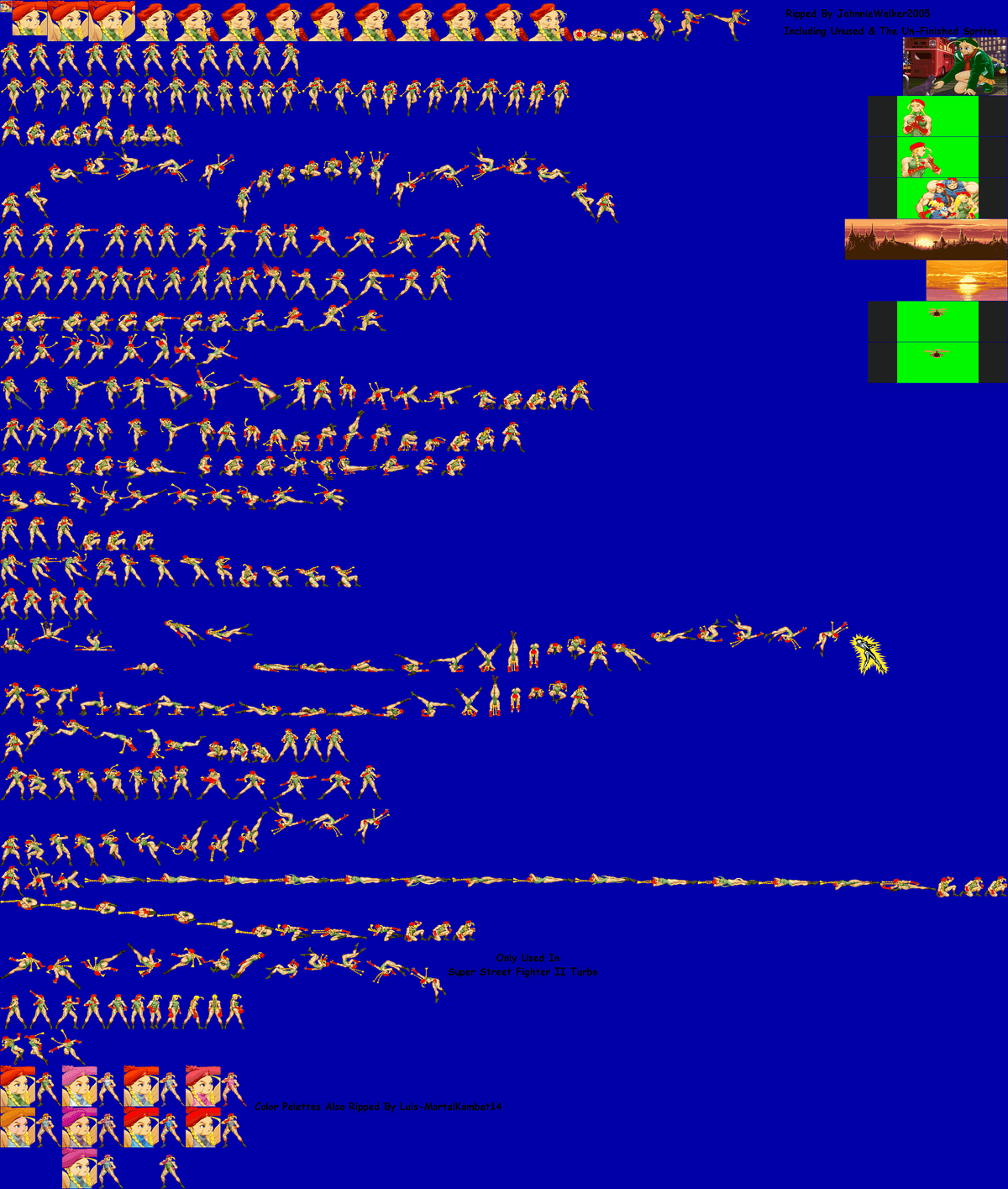 Street Fighter Custom Spritesheet - Infoupdate.org