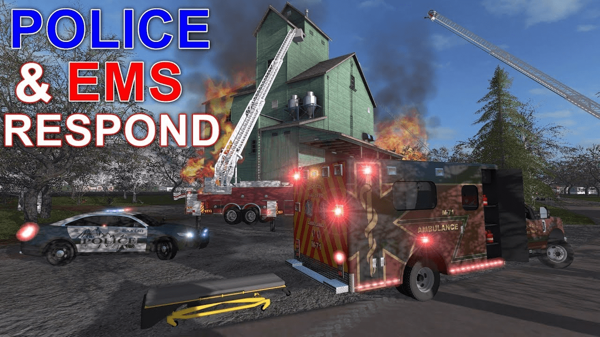 Farming simulator 17 fire truck mods