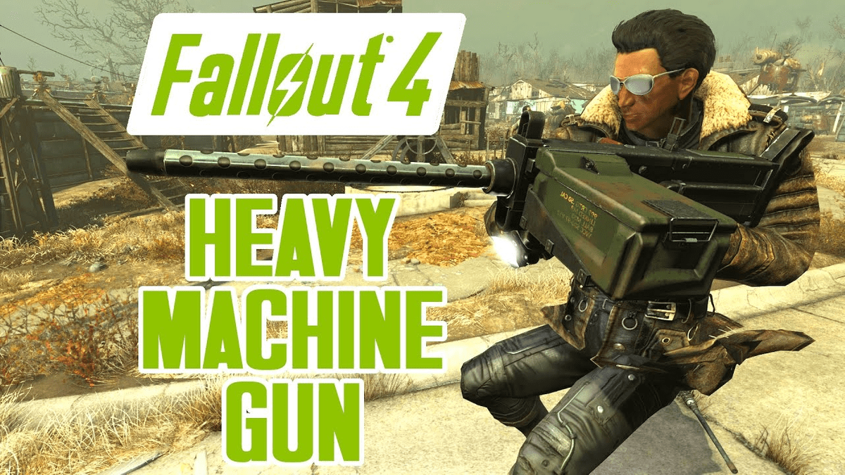 Fallout 4 machine gun mod
