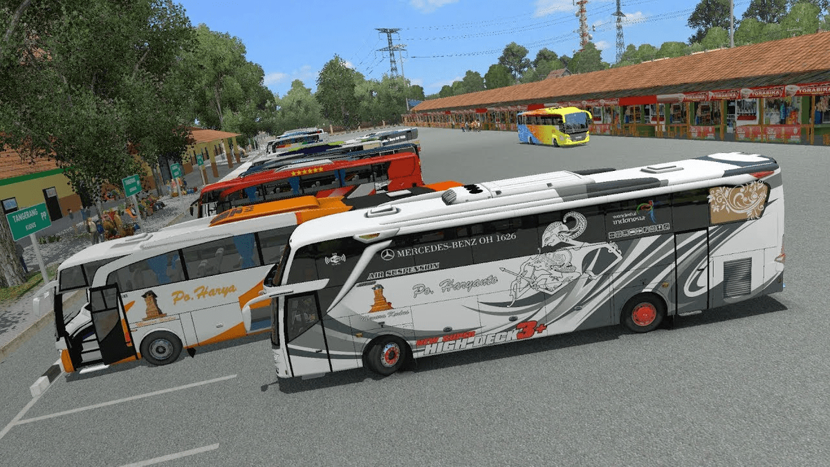 Mod bus ets2 indonesia