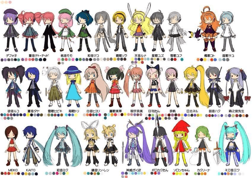 all vocaloids