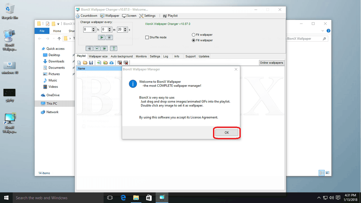 How to save gifs on windows 10