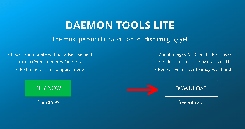 Daemon tools error 3