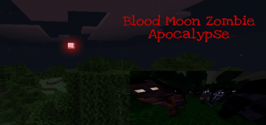 Blood moon mod minecraft