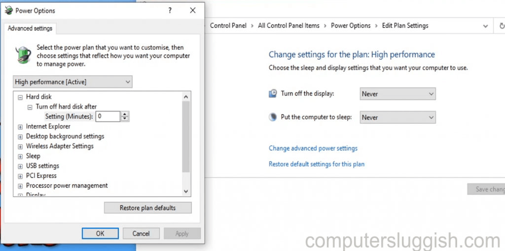 Windows 10 shuts down when idle