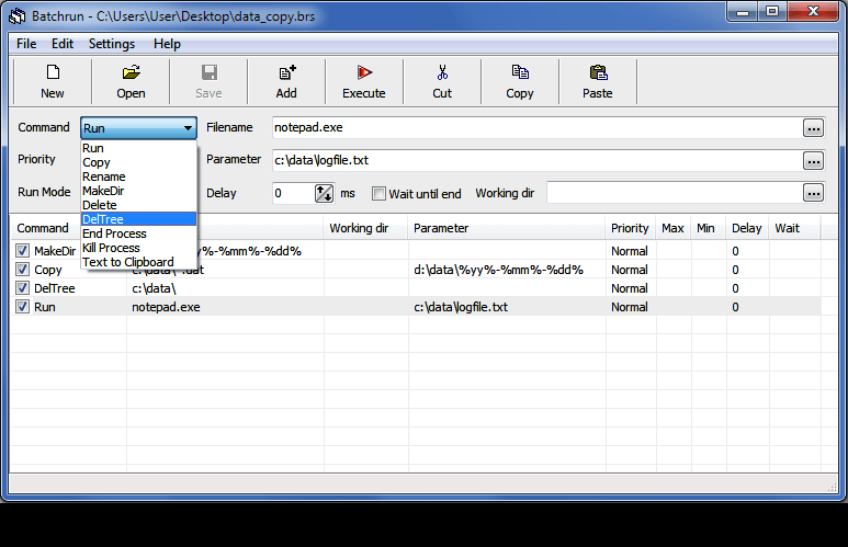 Batch file to close program