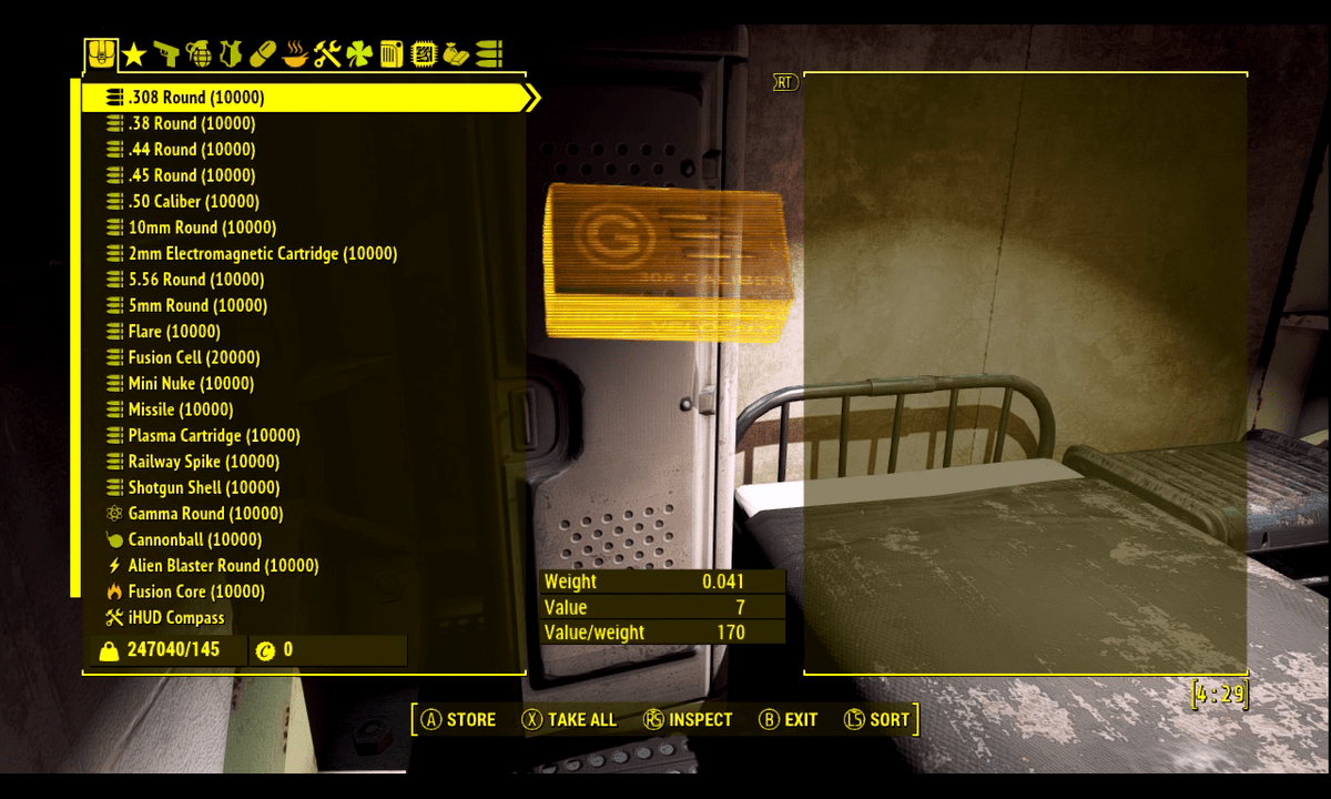 Fallout 4 Console Command Caps