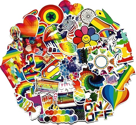 Gay pride stickers amazon