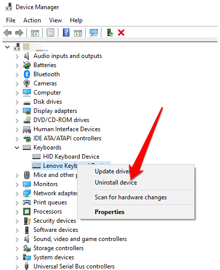 Windows key + l not working windows 10