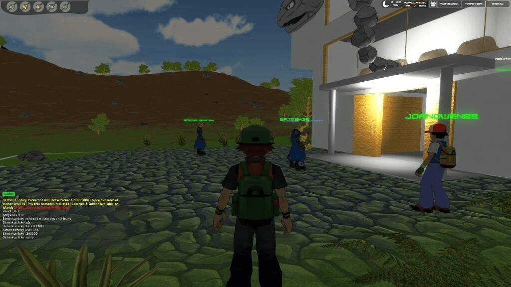 Pokemon mmo 3d