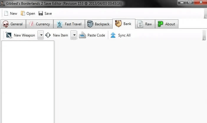 How to gibbed save editor