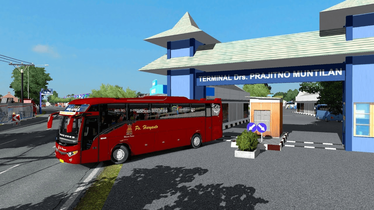 Ets 2 bus indonesia