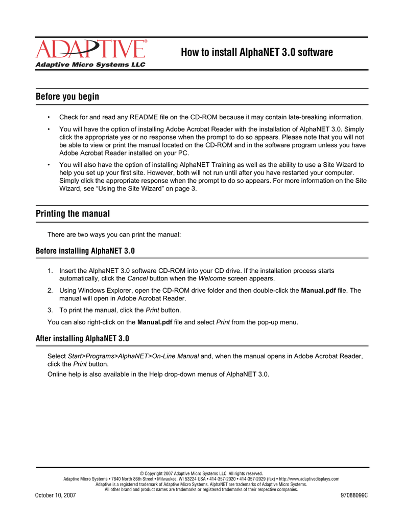 Alphanet message editor