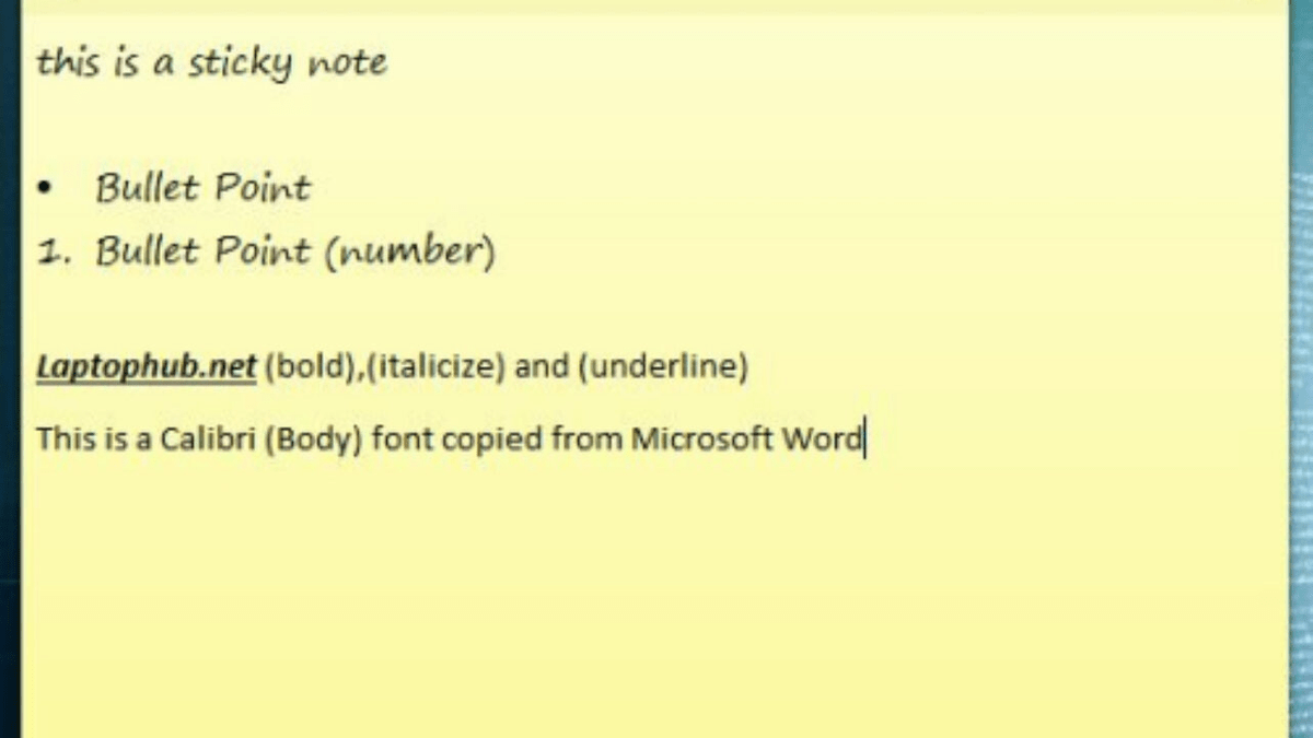 How To Change Font In Sticky Notes how-to-change-font-in-sticky-notes