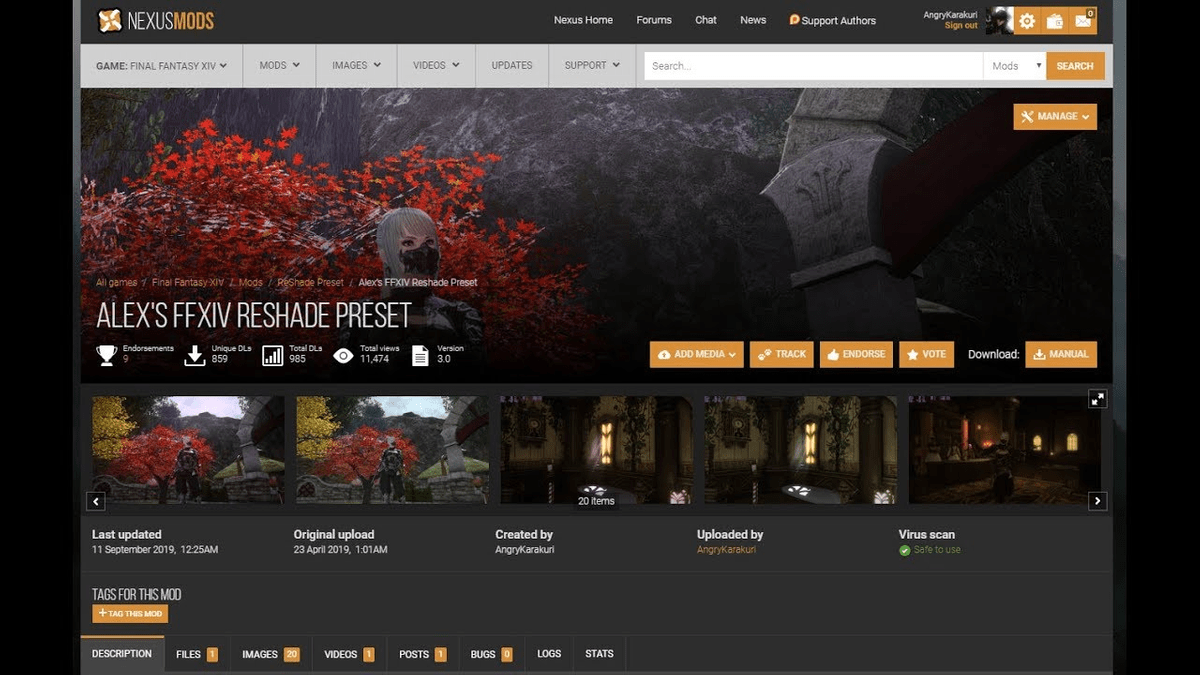 How to install a reshade preset