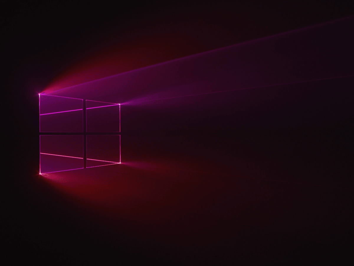 Wallpaper windows 10 red