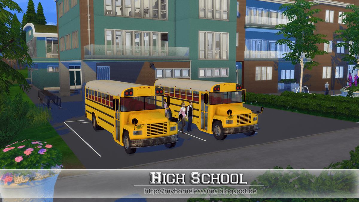 Sims 4 high school