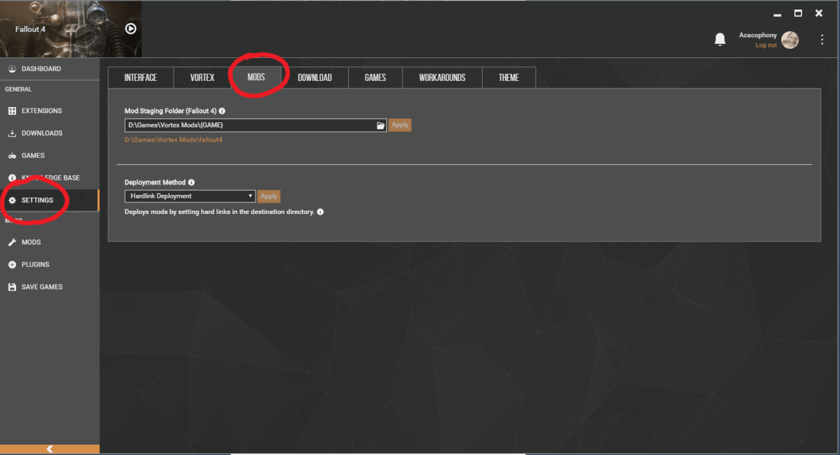 How to change load order vortex