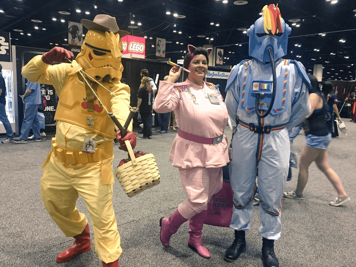 My little ponies star wars