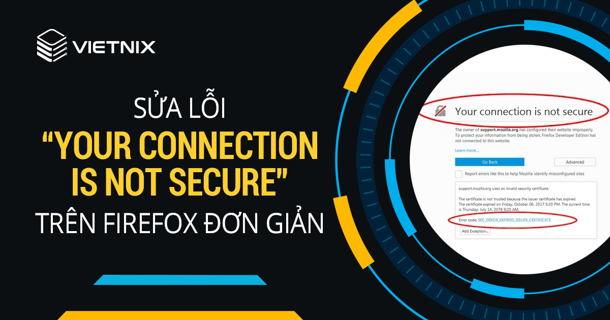 Your connection is not secure firefox selenium