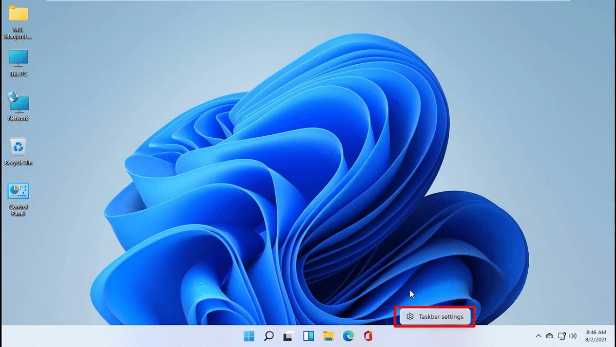 Auto hide taskbar windows 7