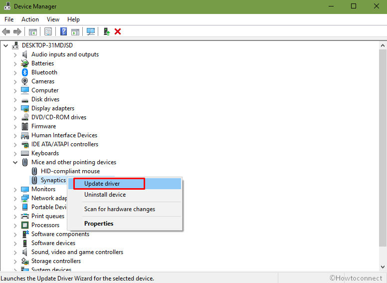How to turn off touchpad delay windows 10