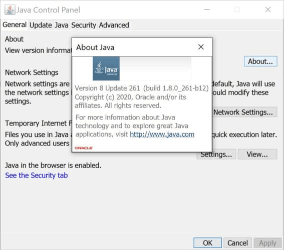 Java 8 update 45 64 bit