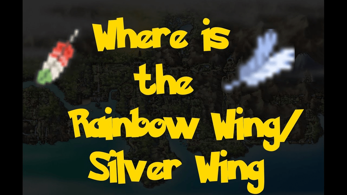 Where to find rainbow wing in pokemon gold