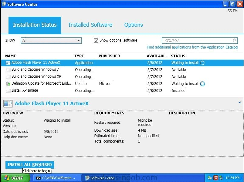 Windows 10 waiting for install