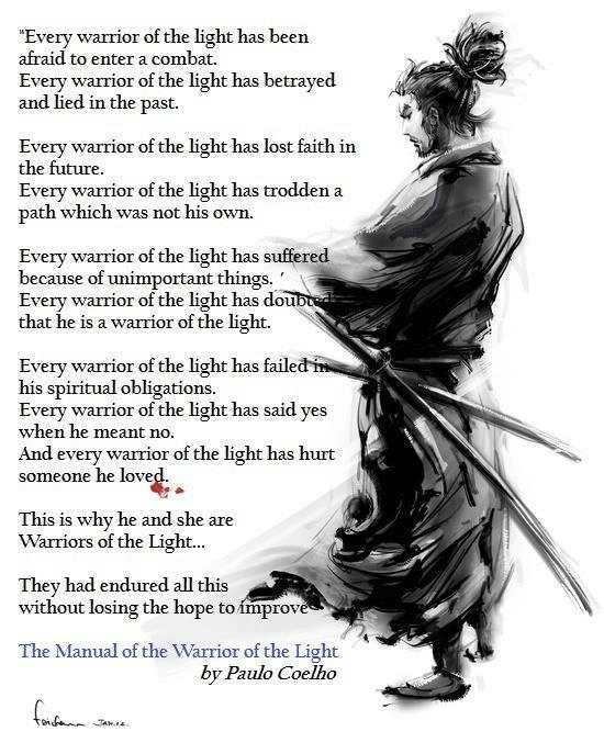 The warrior of light