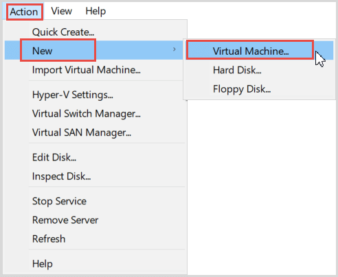 Hyper v copy vm