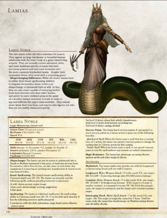 Dnd monster manual 5e