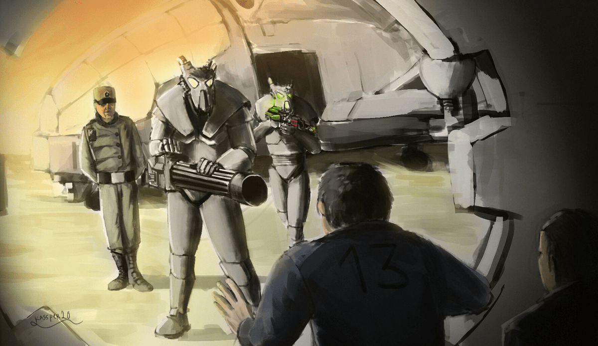 fallout enclave drawing