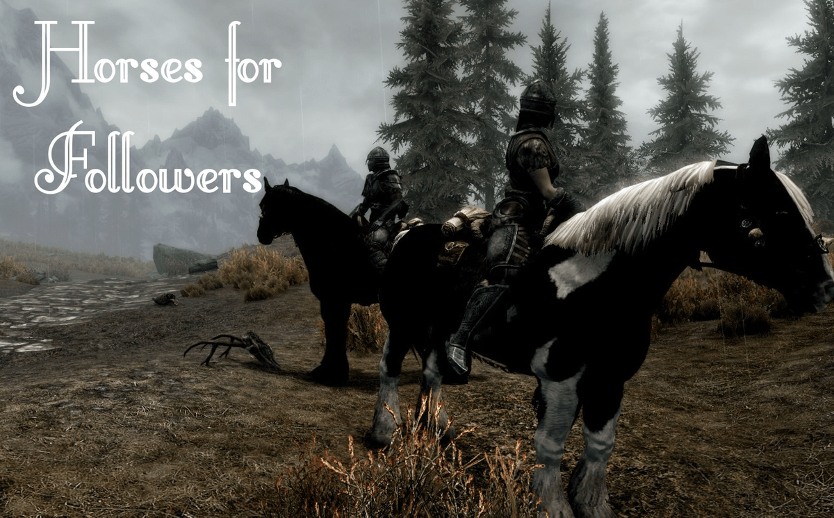 Skyrim se horse mod